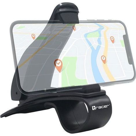Support téléphone tracer u18 fixation tableau de bord silicone