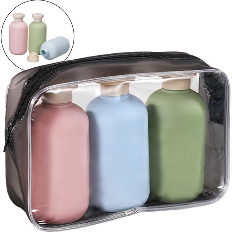 Flacon Doseur - 200 ml - PE Souple - Bouchon Pompe - Pour Lotion Savon ...