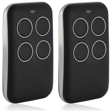 433MHz Universal Remote Control – Pack of 2 – 4 Channels – Handheld ...