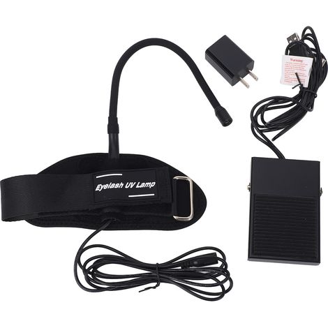 Ortviai Lampe UV Portable pour Extension de Cils et Manucure – Lampe à ...