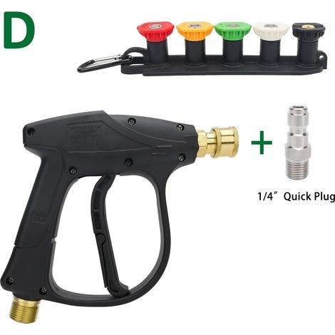 Pressure Washer Water Gun for Car Cleaning Hose Connector For Karcher ...