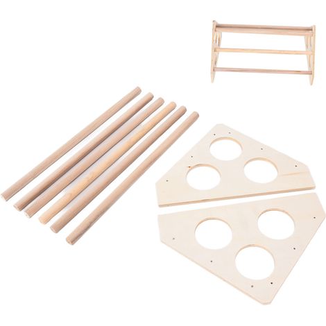 Perchoir bois poulet – fait main – petit support – volaille maison