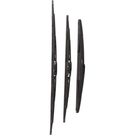 Front and rear wiper kit for Citroën C3 Mk1 (2002–2008) – 3 pieces ...