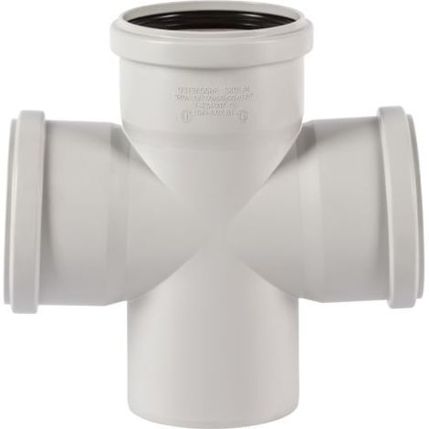 Culotte double acoustique Skolan Safe DN 90 pour tube PVC insonorisé ...