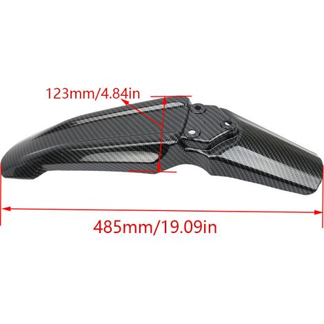 Modification parts for front fenders of off-road motorcycles, carbon ...