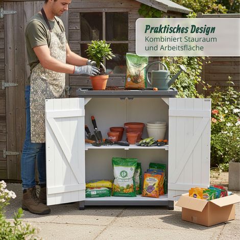 Faszinierend Pflanztisch Mit Unterschrank Bild