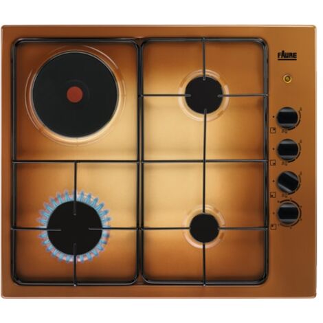 Plaque de cuisson mixte