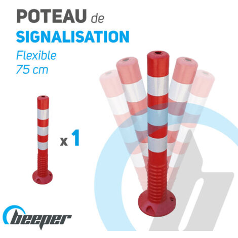 Poteau et borne de sécurité