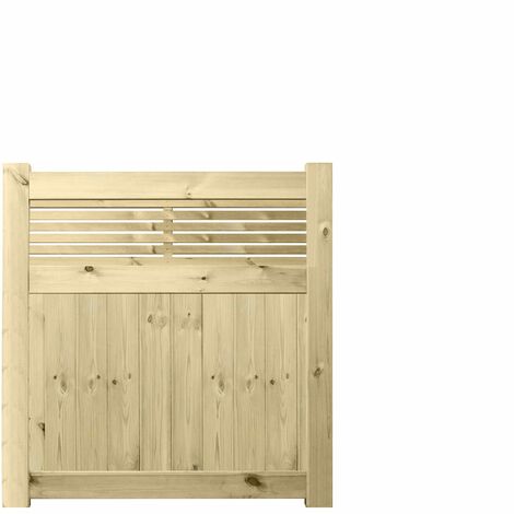 Wooden garden gates