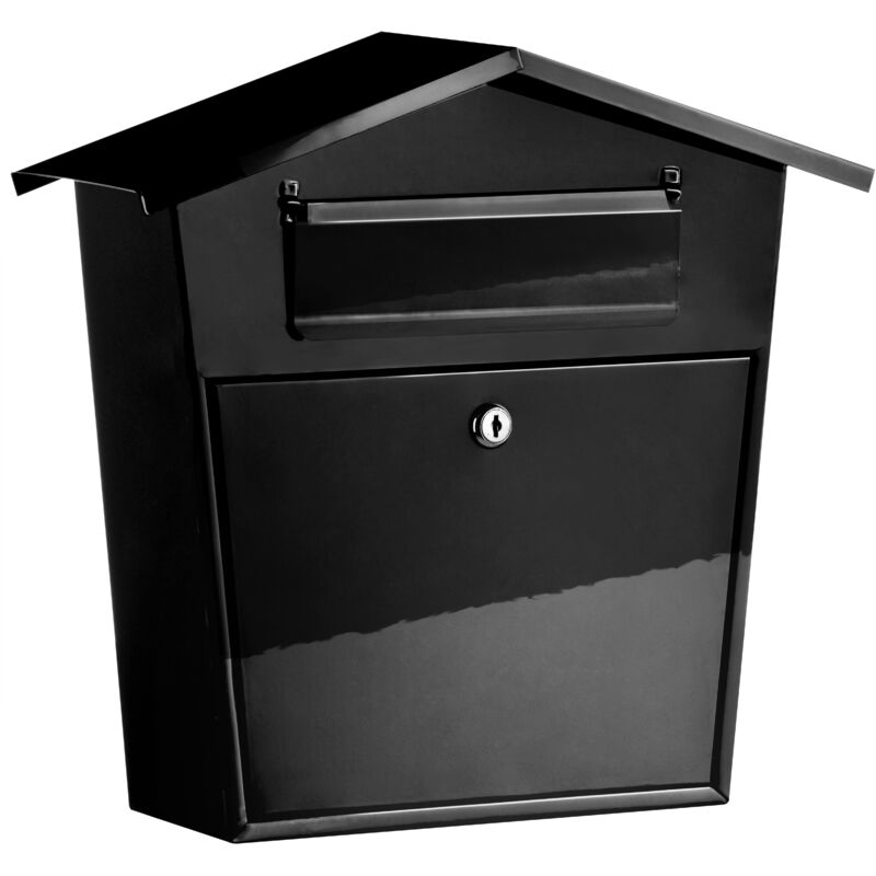 Premier Housewares - Galvanised Metal Tapered Mail Box