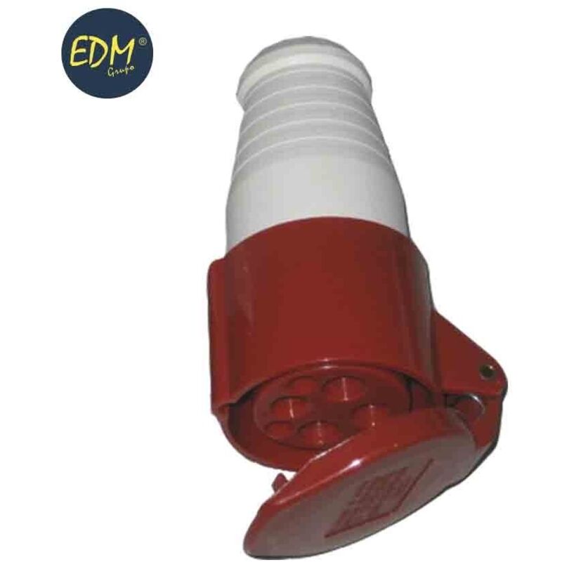 Emd - Presa Industriale Femmina Cee Trifase 5 Poli Per Cavo Elettrico ...