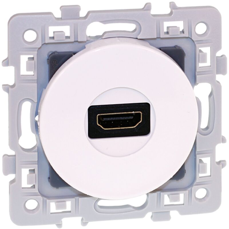 Prise HDMI blanche Square (60280) - EUR 60280