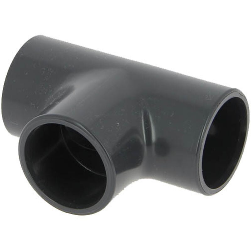 Raccord pression PVC Nicoll - Té FFF 90° Ø32 NF