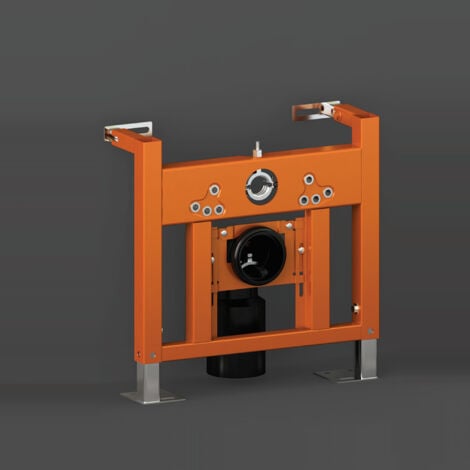 Wall hung toilet frames