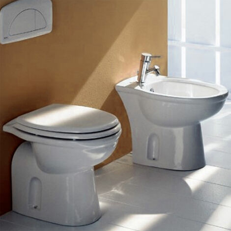 WC und Bidet Set