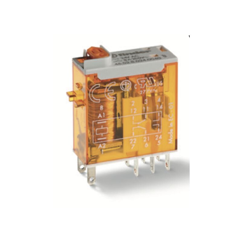 finder mini rele industriale bobina 230v ac 8a 465 | Finder mini rele ...