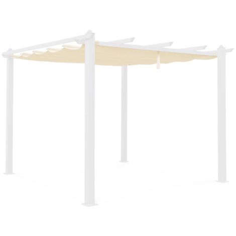 Waterproof pergola canopy