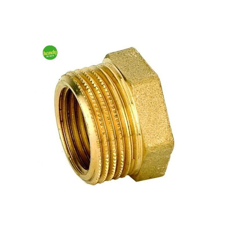 Tiemme - Niples Ridotto In Ottone Giallo Maschio 1 X Maschio 3/4 | TIEMME | US