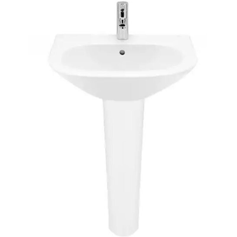 roca the gap inset countertop basin 600mm w 1 tap | Roca the gap inset ...