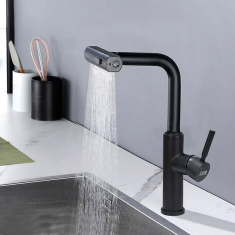 Single lever kitchen taps