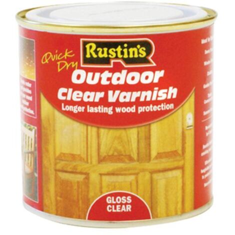 Exterior wood varnish