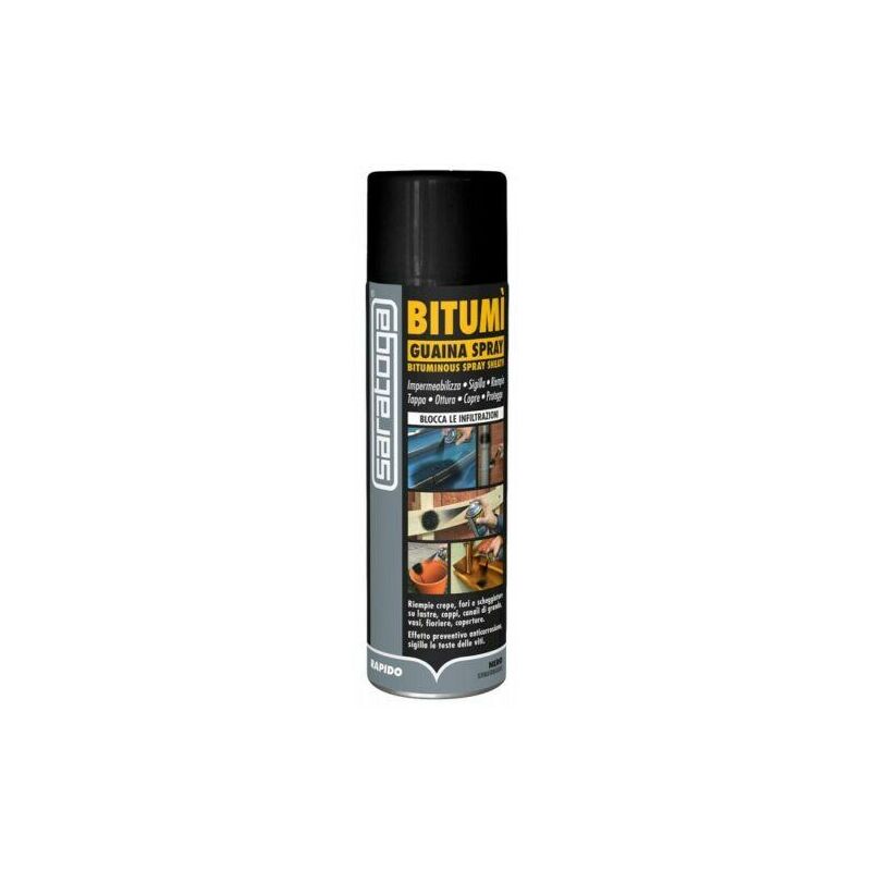 Bitumi Guaina Bituminosa Spray 500 Ml Impermeabilizza Sigilla Bitum ...