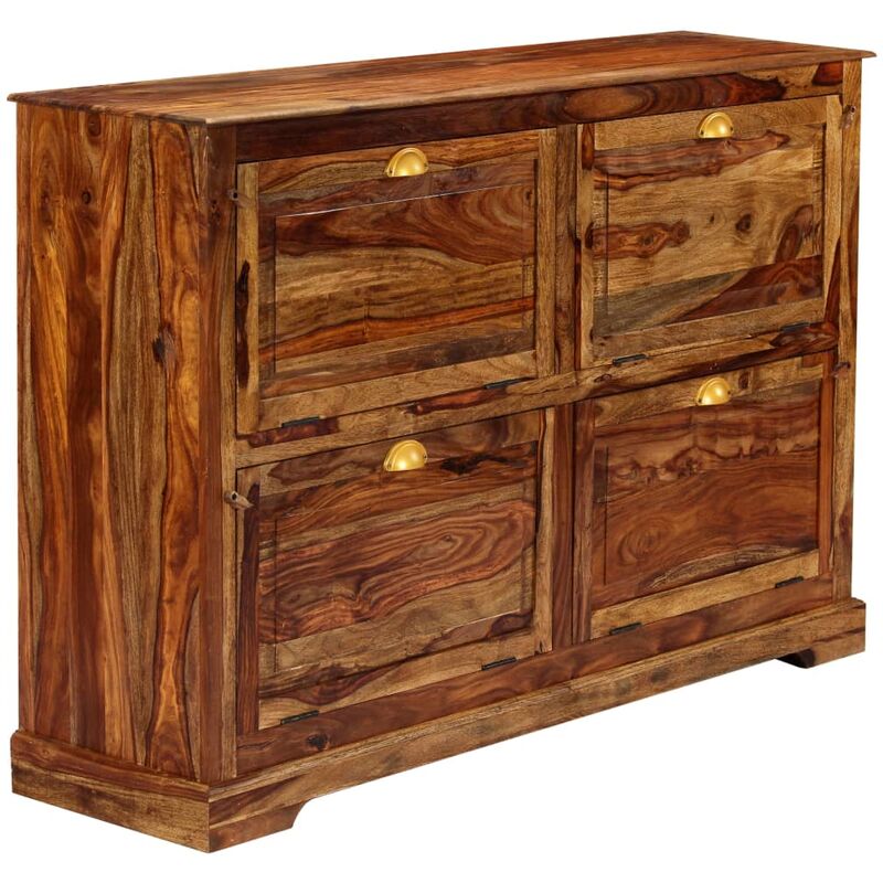 Scarpiera 140x35x90 cm in Legno Massello di Sheesham