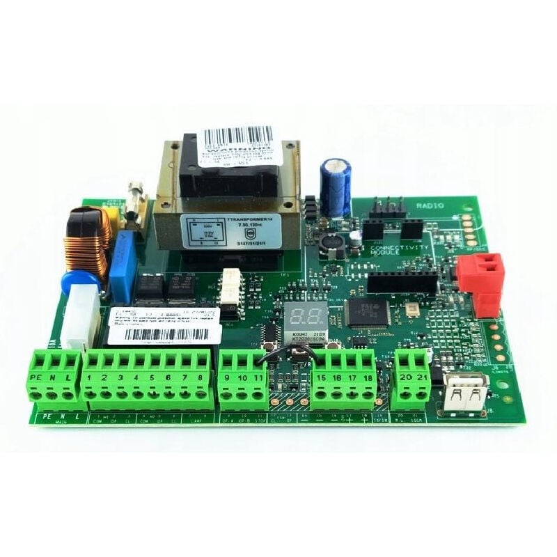 Centrale Di Comando Scheda Scorrevole Compatibile Faac Bft Start S3 Ditec 230V | DIEFFEMATIC | US