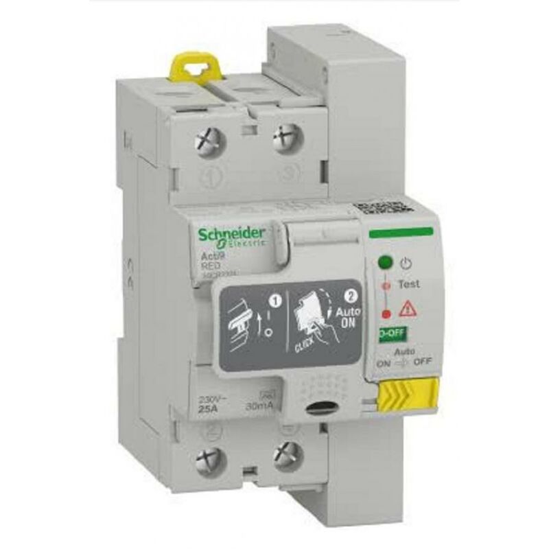 differenziale puro schneider 2p 25a 30ma ac 2 modu | Differenziale puro schneider 2p 25a 30ma ac ...