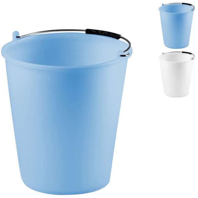 SECCHIO PLASTICA COLORATA SENZA BECCO LITRI 7 - 8003507220706