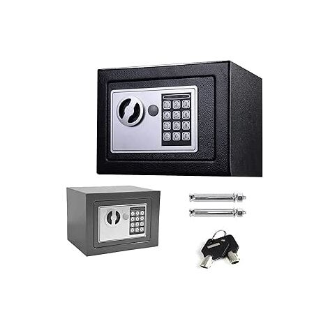 4.6L DIGITAL STEEL SAFE ELECTRONIC SECURITY HOME OFFICE MONEY CASH ...
