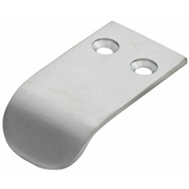 Loops - Semi Concealed Cabinet Finger Pull Handle 12mm Fixing Centres ...