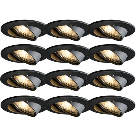 Indoor recessed spotlights