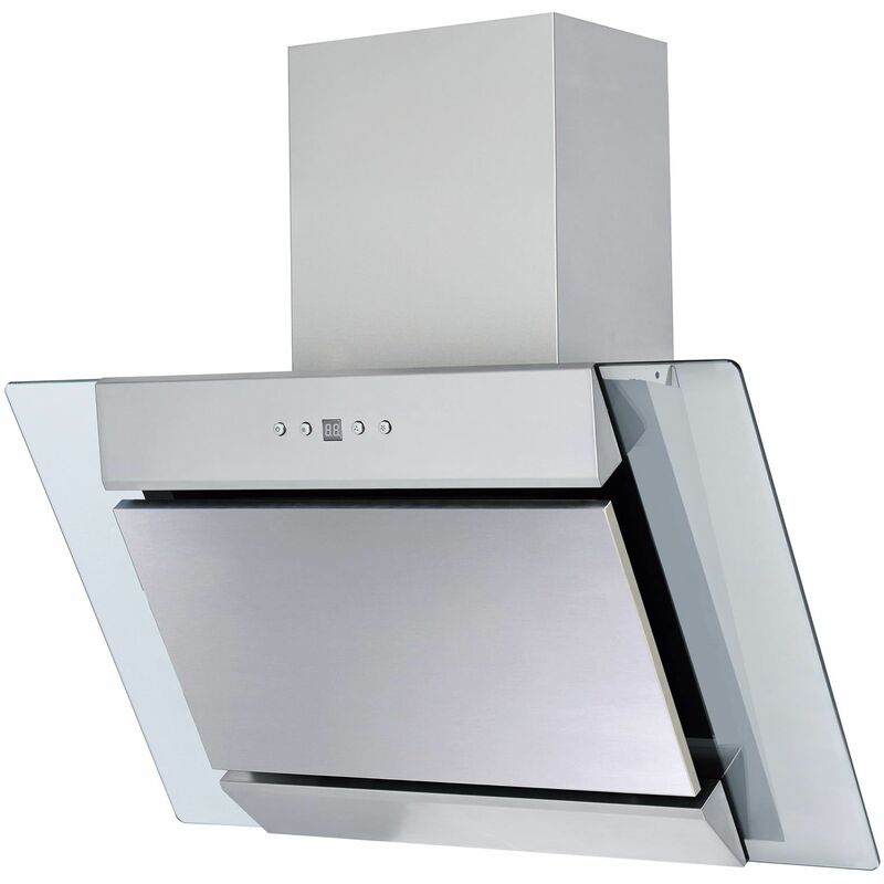hotpoint phc77flbix 70cm chimney hood in stainless | Hotpoint ...