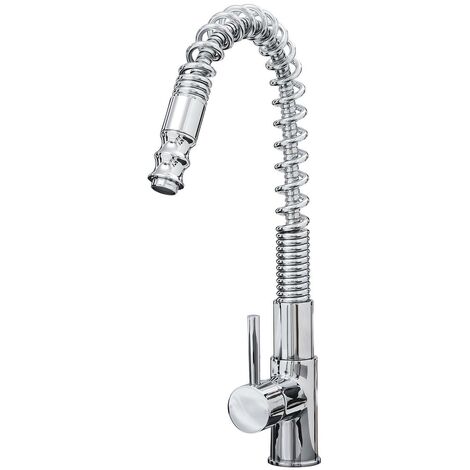 Single lever kitchen taps