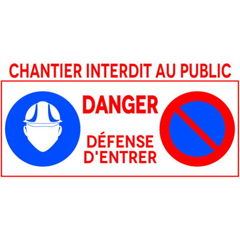Panneau danger EX matières explosives ATEX - PVC 1,5 mm - 450 x 450 mm ...