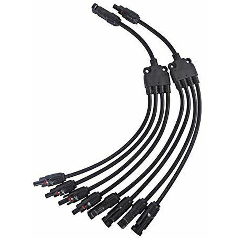 Solar Panel y Connector Male and Female Connector pv Extension Cable
