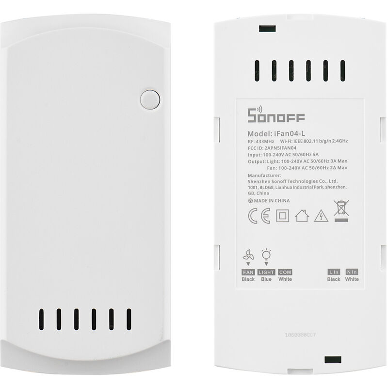 Lifcausal - Smart Ceiling Fan With Light Remote Control Kit Sonoff ...