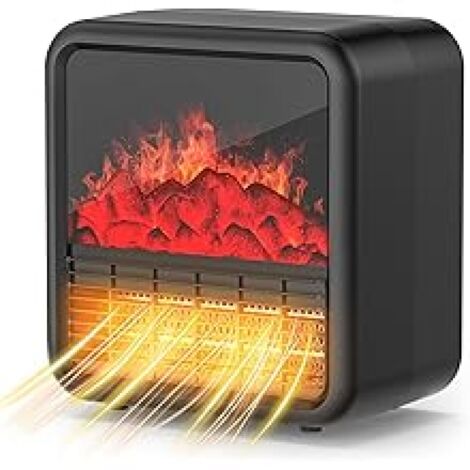 Indoor Space Heater, 3 in 1 Space Heater with Humidifier and 3D Flame ...