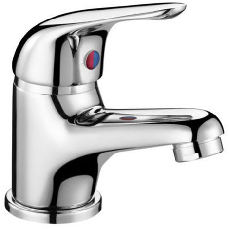 Monobloc basin taps