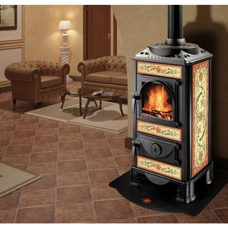 Ignip - Stufa A Legna Berna Lux 7 Kw Beige | IGNIP | BR