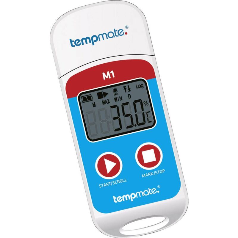 tempmate M1 Data logger temperatura Misura: Temperatura -30 fino a +70 ...