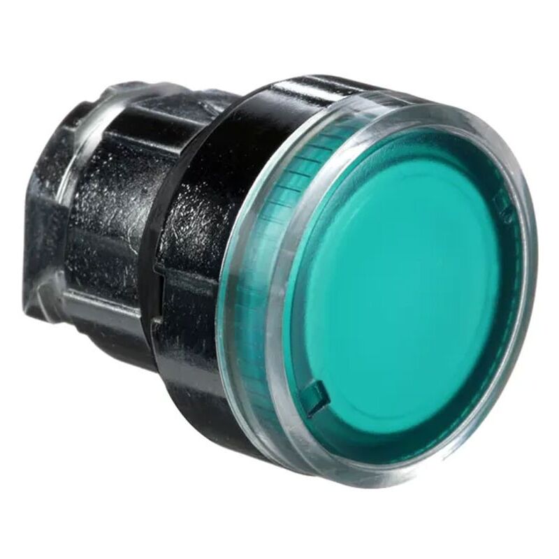Testa Pulsante Telemecanique Luminoso Verde Ba9s Zb4bw33 | Schneider | US