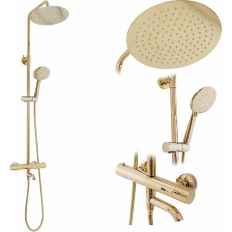 Concealed Shower Set Rea Lungo Rose Gold + Box