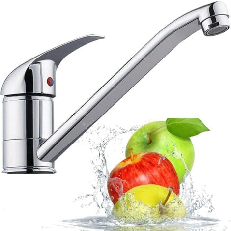 Single lever kitchen taps