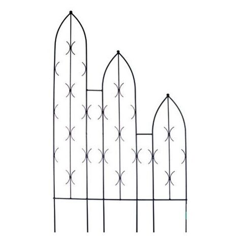 Monet Arch Hardstanding Bare Metal/Ready to Rust, Garden Metal Arch for ...