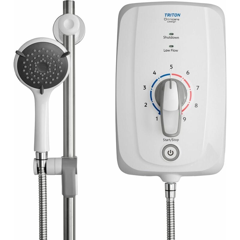 Triton - Omnicare Design Thermostatic Electric Shower With Extended ...