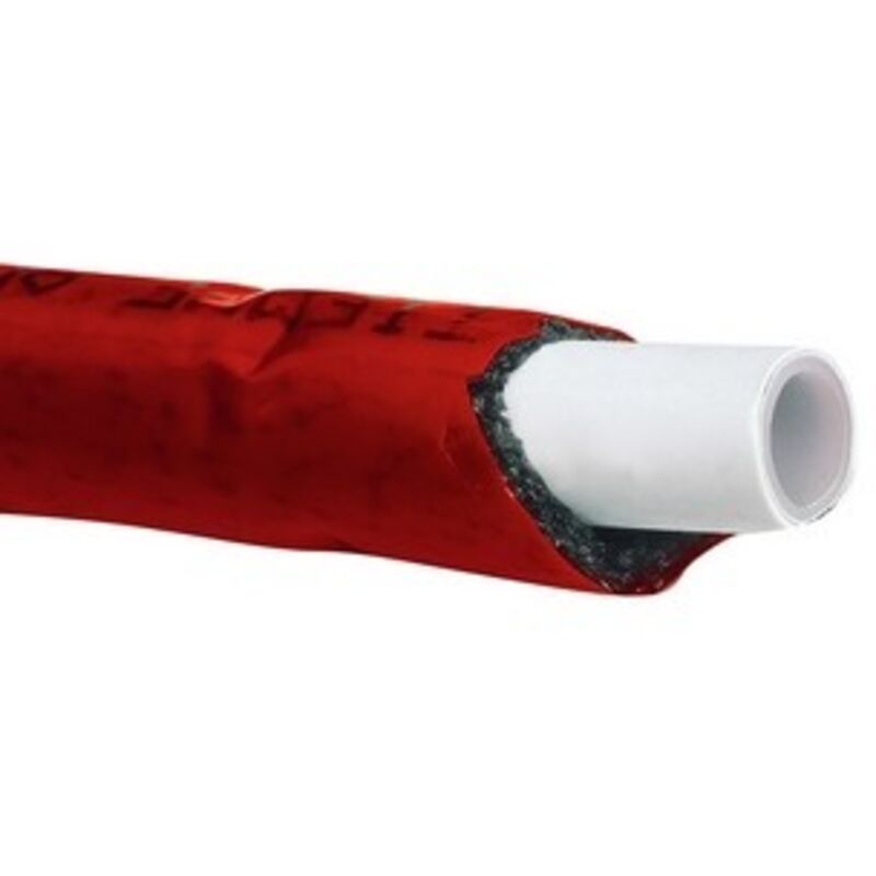 Tubo Multi-Dian Sistema Multistrato Coibentato Rosso Rotolo 10 Mt | DH | US