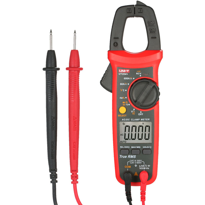 Ut204+ 6000 Conteggi Digital Clamp Meter True Rms Multimetro Morsetto ...