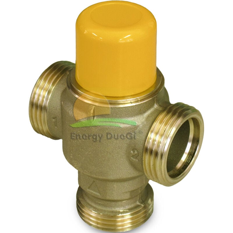 Valvola Deviatrice Termostatica Con Taratura Fissa A 48 Gradi 1' M ...